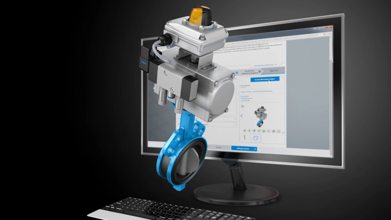 在线购买蝶阀单元 KVZA | 费斯托网站