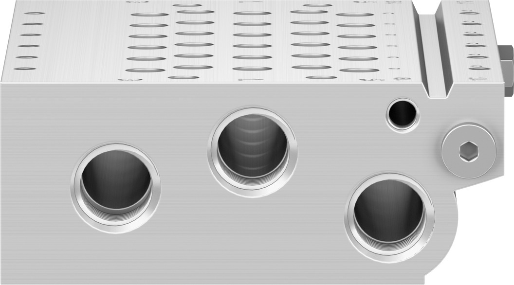 Manifold rail VABM-L1-14W-G14-6 | Festo CN