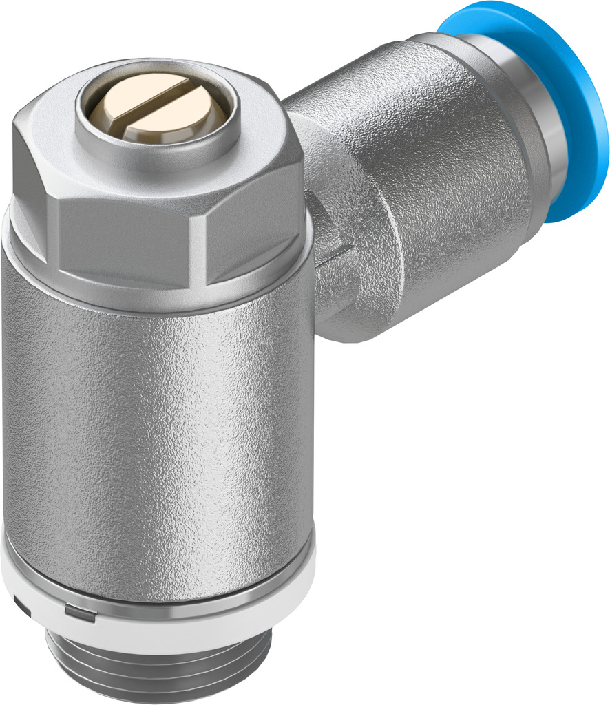 One-way flow control valve GRLA-1/4-QS-8-D | Festo CN