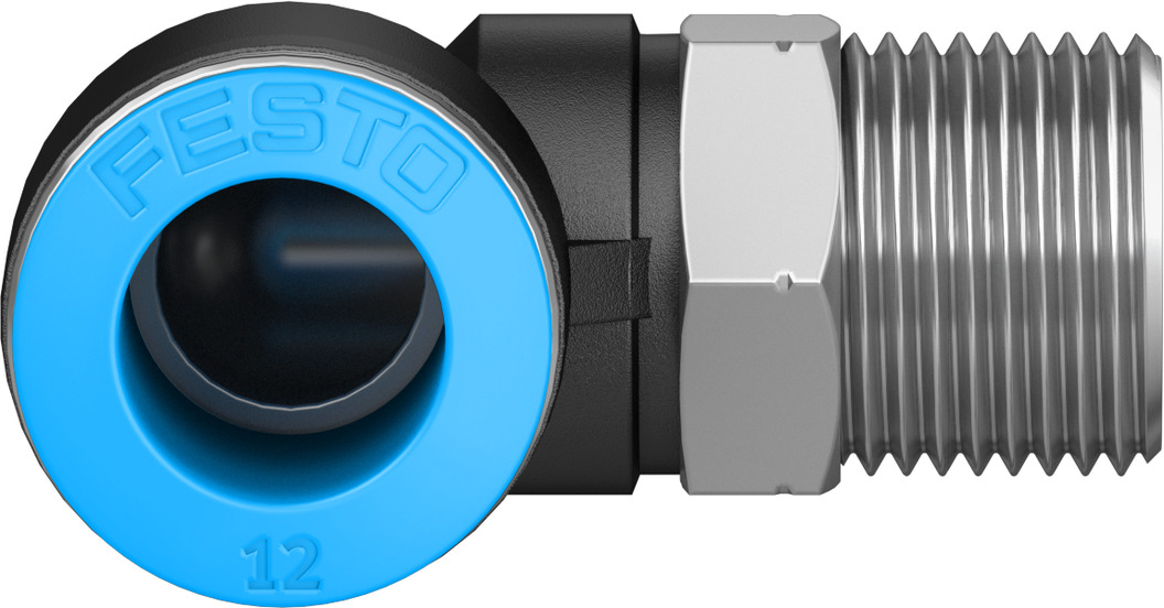 L 型快插式螺纹接头 QSL-3/8-12 | Festo CN