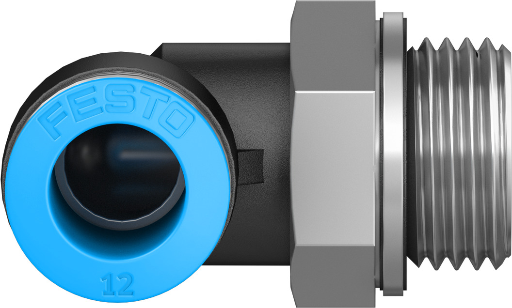 L 型快插式螺纹接头 QSL-G1/2-12 | Festo CN